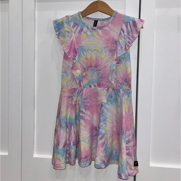 Pixie Lane | Dresses | Pixie Lane Short Dress In Tie Dye Pastel Rainbow ...